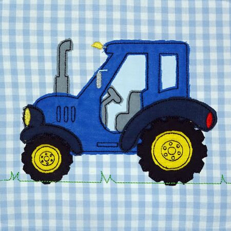Doodle Traktor Stickdatei