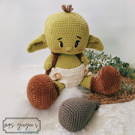 Crochet pattern Baby Ork GoOrgi - PDF Geegee´s