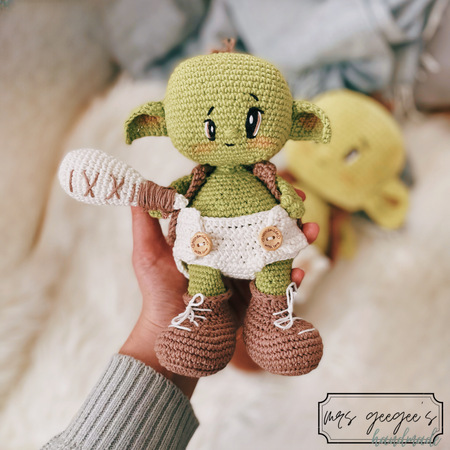 Crochet pattern Baby Ork GoOrgi - PDF Geegee´s