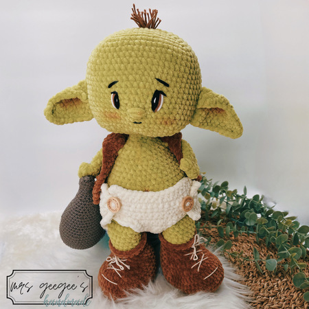 Häkelanleitung Baby Ork - GoOrgi PDF - Oger - Geegee´s