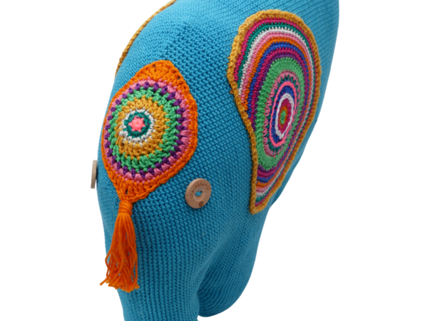 crochet pattern elephant, elephant pillow, crochet elephant pillow (LARGE)