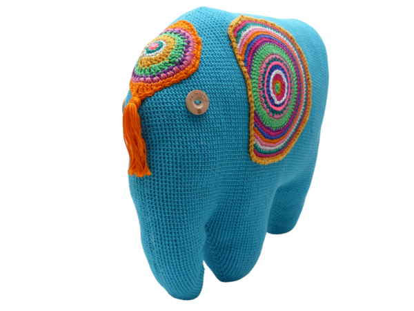 crochet pattern elephant, elephant pillow, crochet elephant pillow (LARGE)