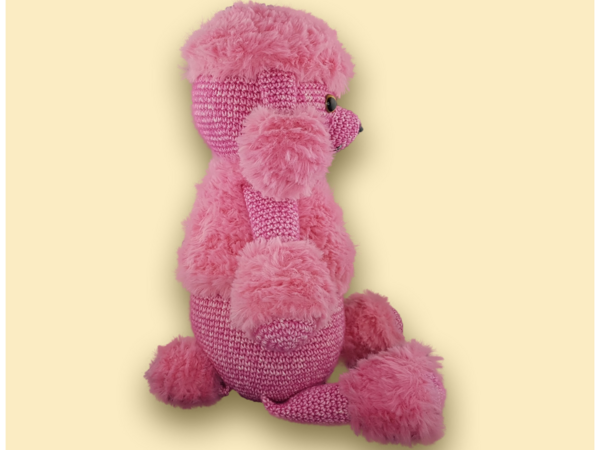Crochet pattern poodle cuddly toy