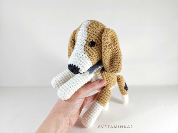 Crochet Beagle Pattern Amigurumi Dog Pattern Puppy Crochet Pattern