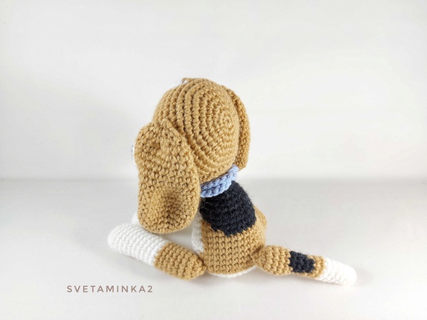 Crochet Beagle Pattern Amigurumi Dog Pattern Puppy Crochet Pattern