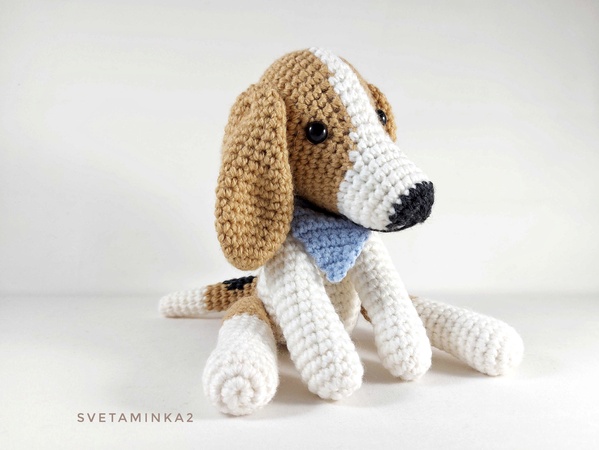 Crochet Beagle Pattern Amigurumi Dog Pattern Puppy Crochet Pattern