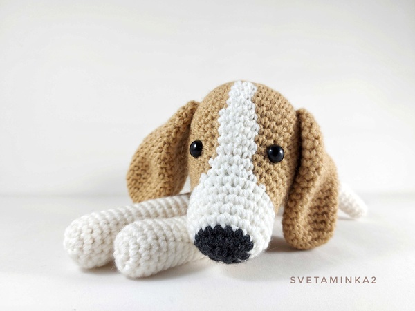 Crochet Beagle Pattern Amigurumi Dog Pattern Puppy Crochet Pattern