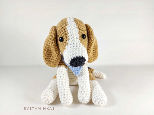 Crochet Beagle Pattern Amigurumi Dog Pattern Puppy Crochet Pattern