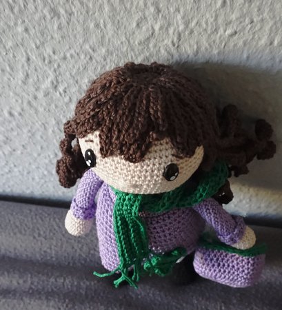 Crochet pattern: doll Annabelle!