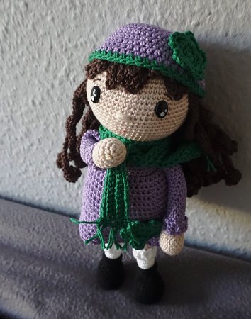 Crochet pattern: doll Annabelle!