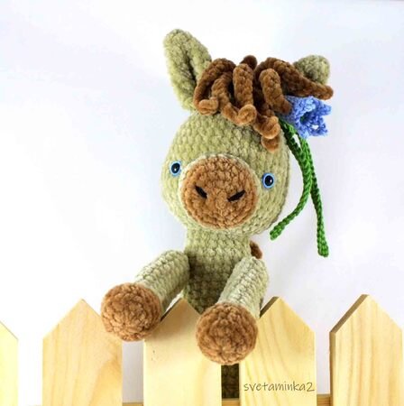 Crochet Horse Pattern Crochet Plush Pattern Amigurumi Horse Colt Foal Pony