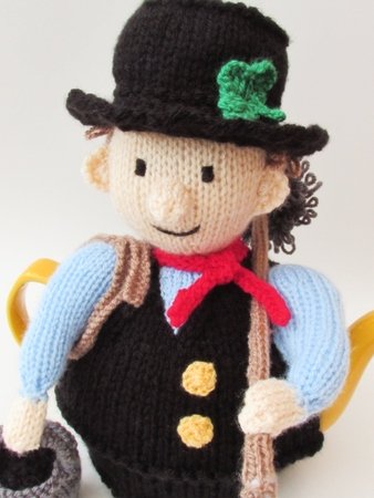 TeaCosyFolk's Lucky Chimney Sweep Tea Cosy Knitting Pattern