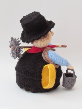 TeaCosyFolk's Lucky Chimney Sweep Tea Cosy Knitting Pattern