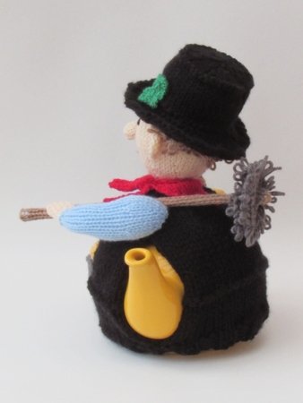 TeaCosyFolk's Lucky Chimney Sweep Tea Cosy Knitting Pattern