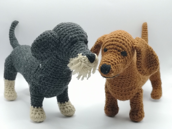 Dachshund - crochet pattern by NiggyArts