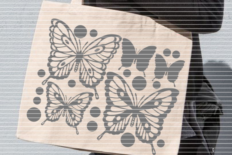 Schmetterlinge Plotterdatei SVG DXF FCM