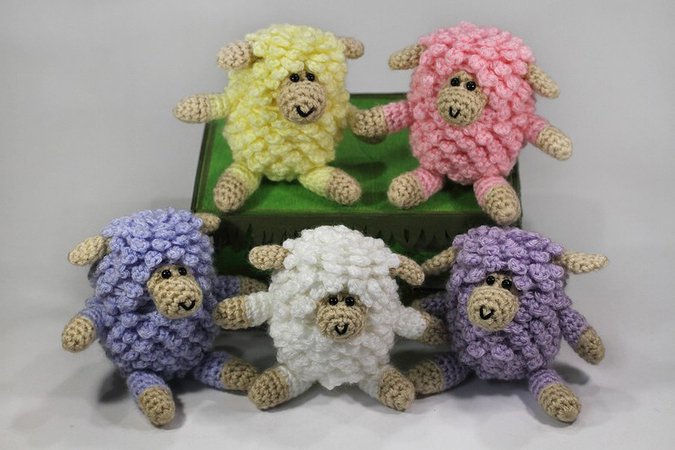 Häkelanleitung Ü-Pet Schafe "Lammy" & "plÜsch"