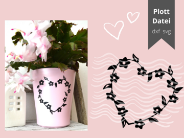 Plotterdatei Herzen