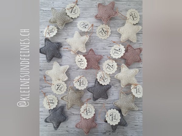 Crochet pattern little star - PDF Download