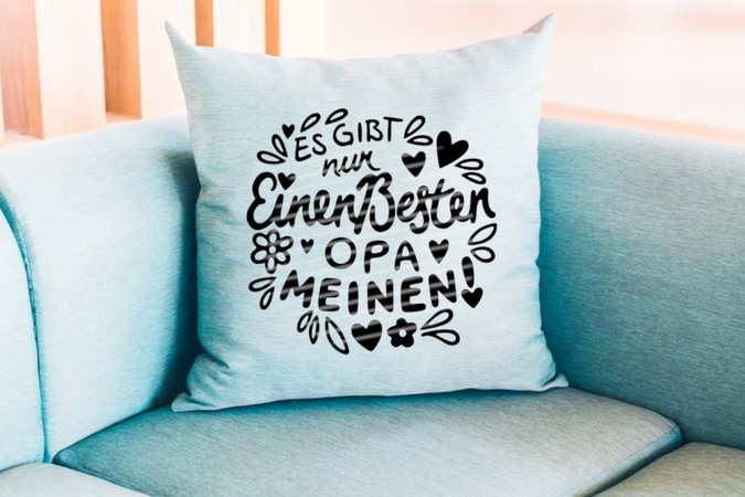 Bester Opa Plotterdatei SVG DXF FCM