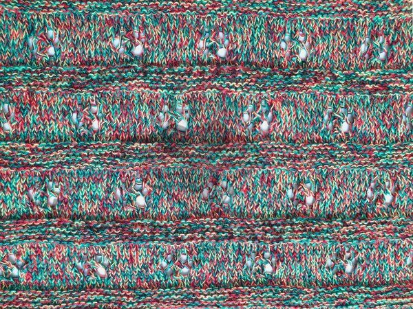 Loop Schal „ Reggae Time „ Mustermix Lochmuster Strickanleitung 500m Bobbel