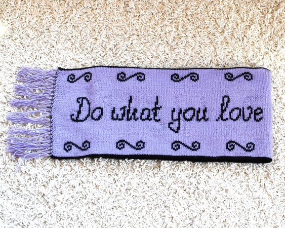 Strickanleitung "Do what you love" - in Doubleface