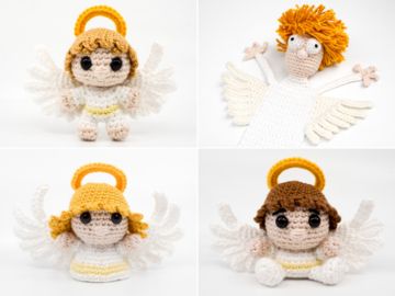 Crochet little Angel EASY Amigurumi Crochet Pattern (PDF file)