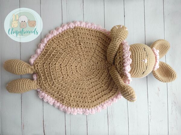 Häkelanleitung, Kuscheldecke Haschen