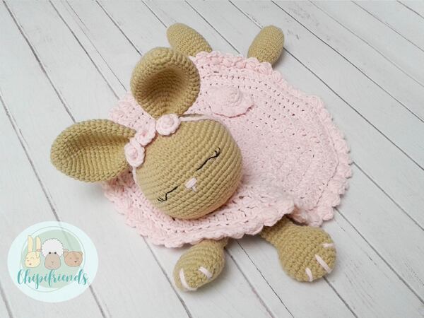 Häkelanleitung, Kuscheldecke Haschen