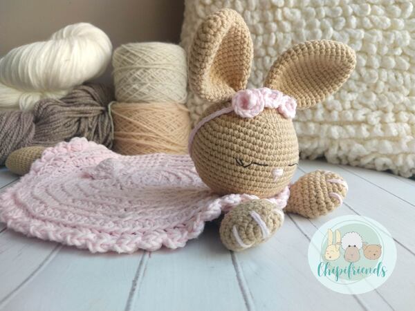 Häkelanleitung, Kuscheldecke Haschen