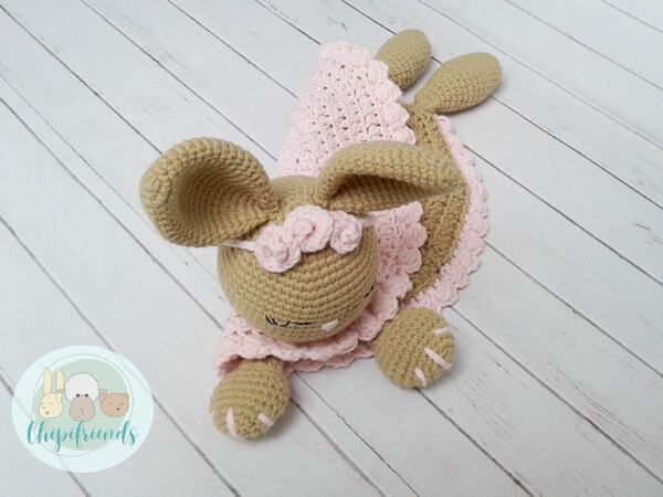 Häkelanleitung, Kuscheldecke Haschen