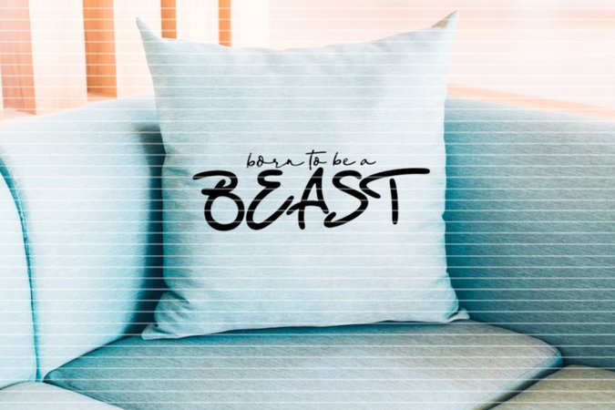 Born to be a Beast Plotterdatei SVG DXF FCM