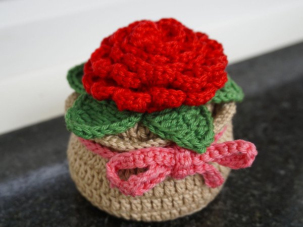 Blumentopf Hakeln Anleitung Kostenlos