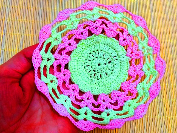 A Crochet Coaster PDF Pattern