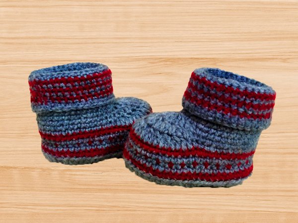 A Crochet Tapestry Bootie PDF Pattern