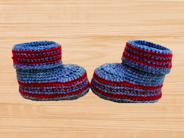 A Crochet Tapestry Bootie PDF Pattern