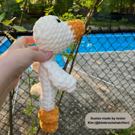 Goose Crochet Pattern. Goose snuggler for babies and toddlers