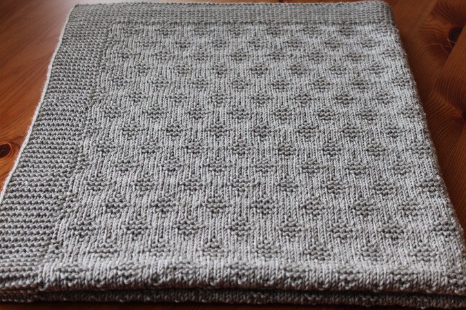 "Little Diamonds" Babydecke stricken PDF-Anleitung