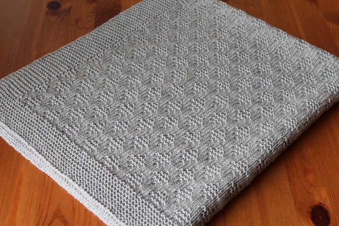 "Little Diamonds" Babydecke stricken PDF-Anleitung