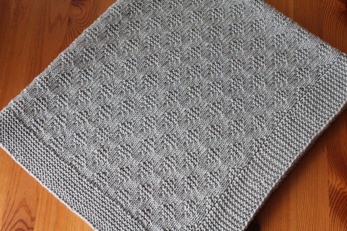 "Little Diamonds" Babydecke stricken PDF-Anleitung
