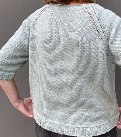 Strickanleitung Raglanpullover Leila Größe 36 – 46 Damen