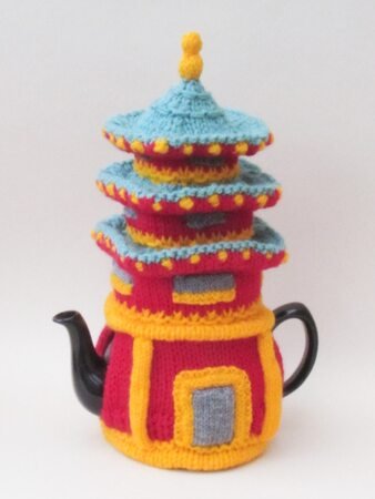 TeaCosyFolk's Japanese Pagoda Tea Cosy Knitting Pattern