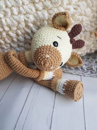 Crochet Pattern, Amigurumi Joe The Giraffe