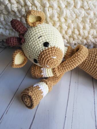 Crochet Pattern, Amigurumi Joe The Giraffe