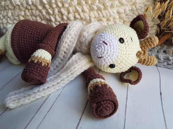 Crochet Pattern, Amigurumi Joe The Giraffe