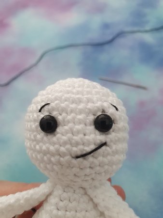 "Bonny und Boo - the glowing ghosts" - crochet pattern PDF