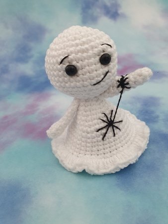 "Bonny und Boo - the glowing ghosts" - crochet pattern PDF