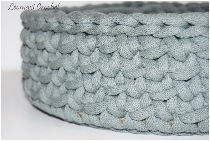 + ALVA + Häkelkörbchen in rund oder oval im tollen Mustermix