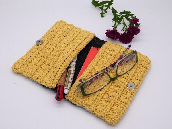 Häkelanleitung 2 Etuis für Allerlei – Praktische Aufbewahrungslösung ...