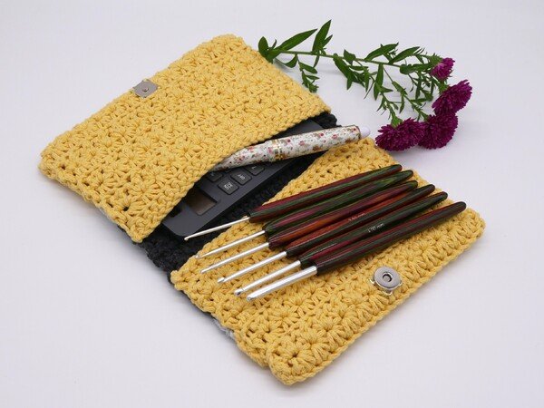 Häkelanleitung 2 Etuis für Allerlei – Praktische Aufbewahrungslösung ...